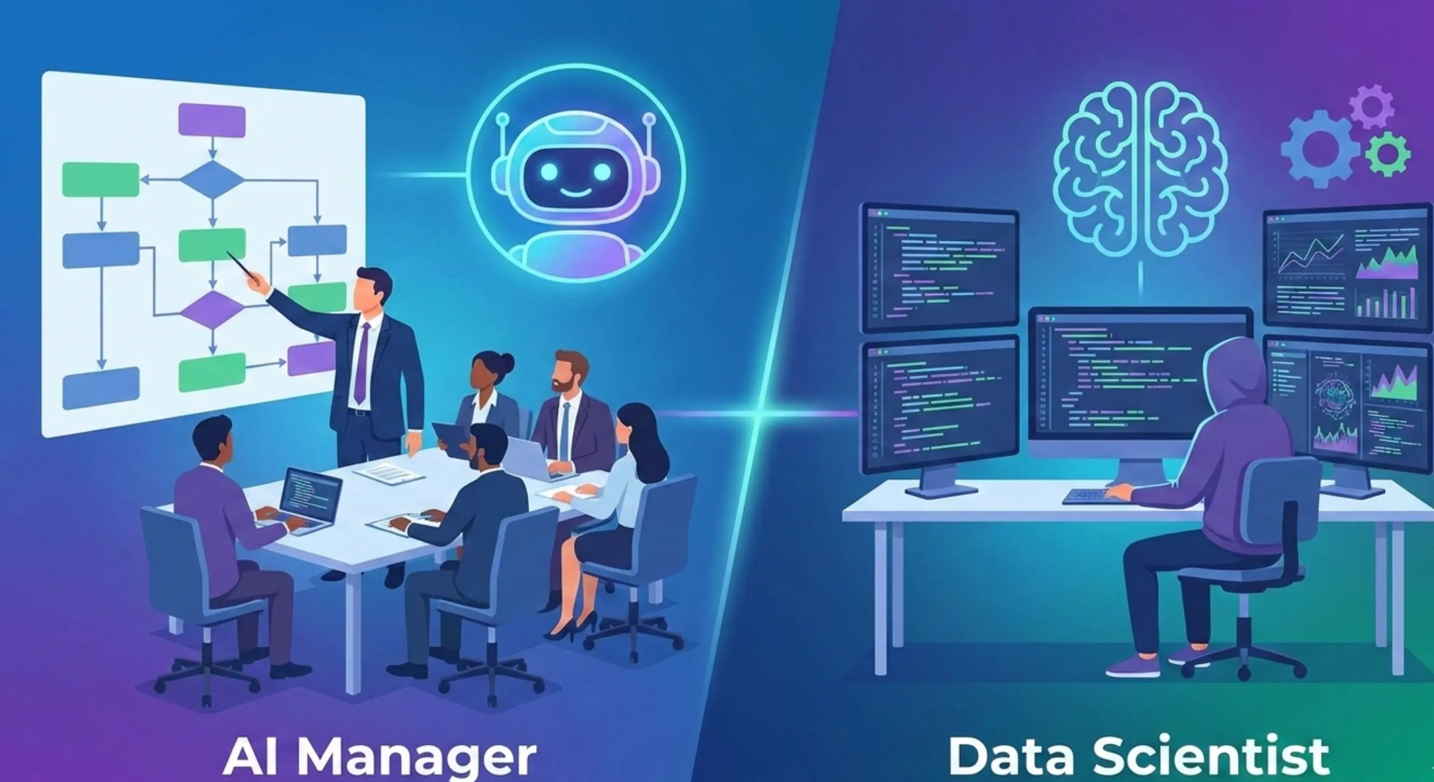 AI Manager vs. Data Scientist: What’s the Difference?